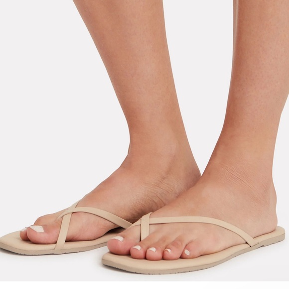 TKEES | Shoes | Tkees Riley Flip Flops In Nude Or Beige | Poshmark
